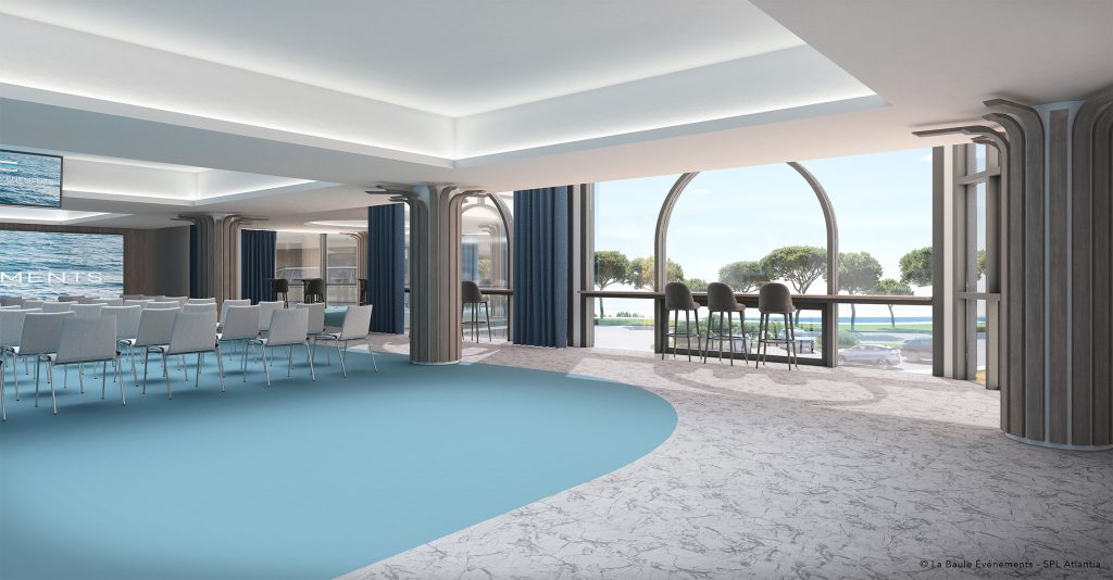 Palais des congrès Atlantia de La Baule : une salle événementielle vue ...