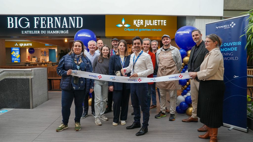 L’aéroport Nantes Atlantique renouvelle ses commerces